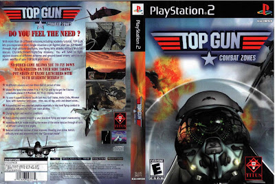 XCovers - Covers pra todo lado!: Top Gun - Combat Zones (PS2)